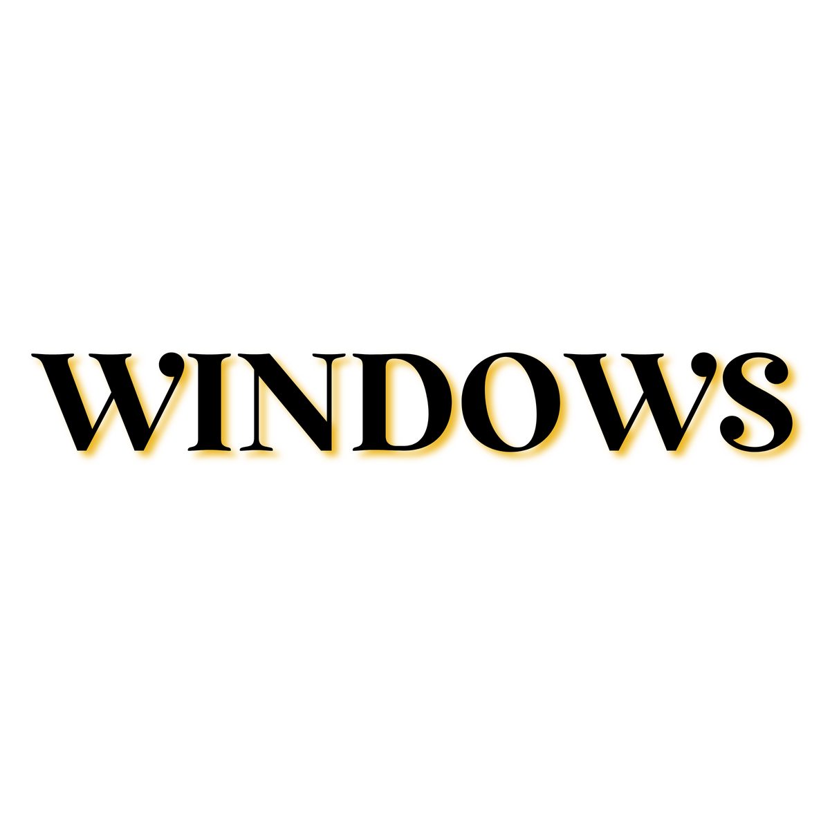Window Blanks – Wicked Gold