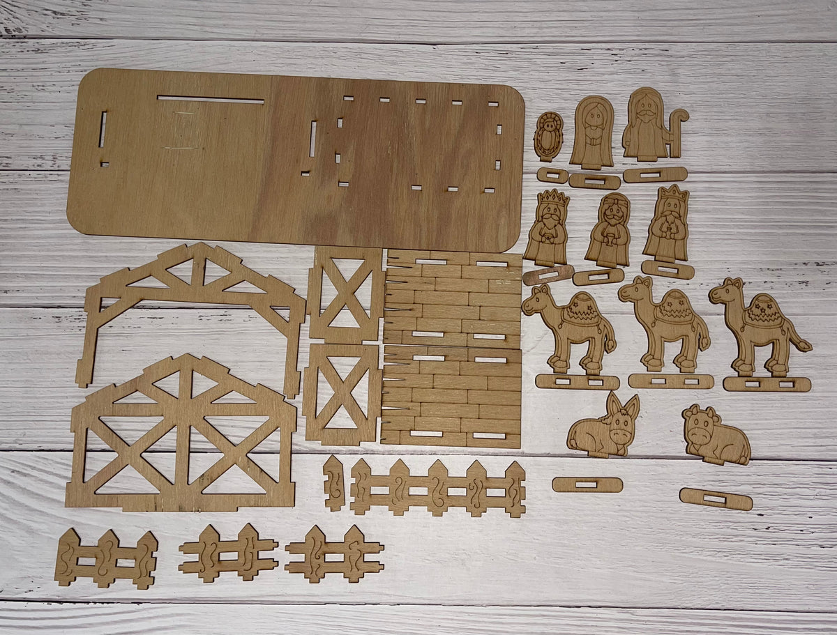 Build Your own Nativity Kit – Wicked Gold